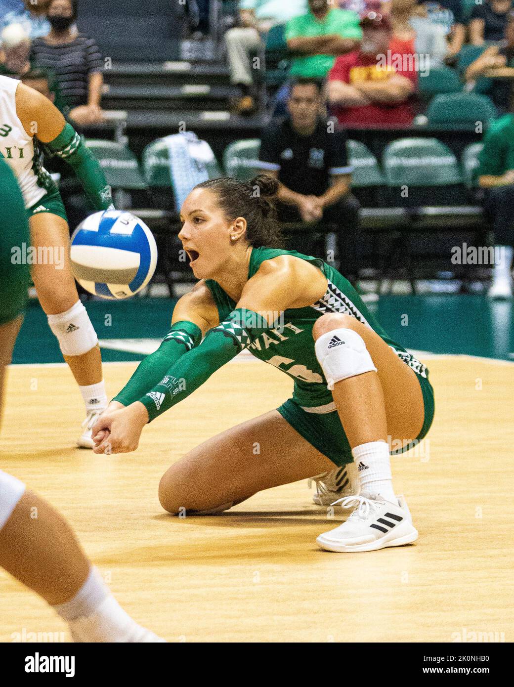 Honolulu, Hawaii. September 10, 2022 - Hawaii outside hitter Riley ...