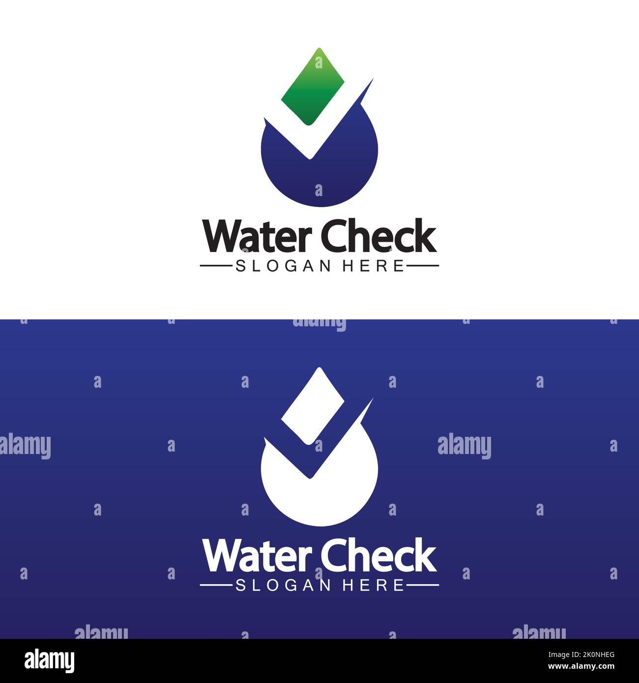 Check water Stock Vector Images - Alamy