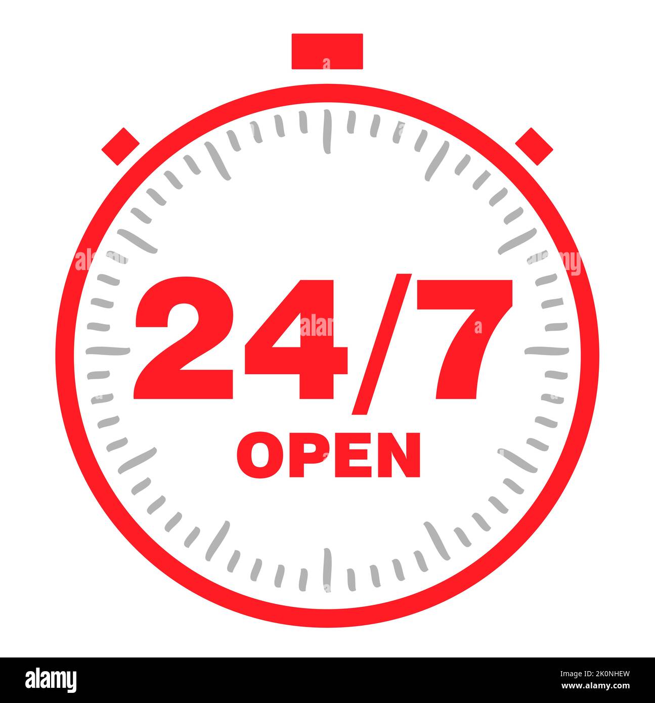 open 24 7 paper peeler sign set. open 24 7 sticker. Vector illustration ...