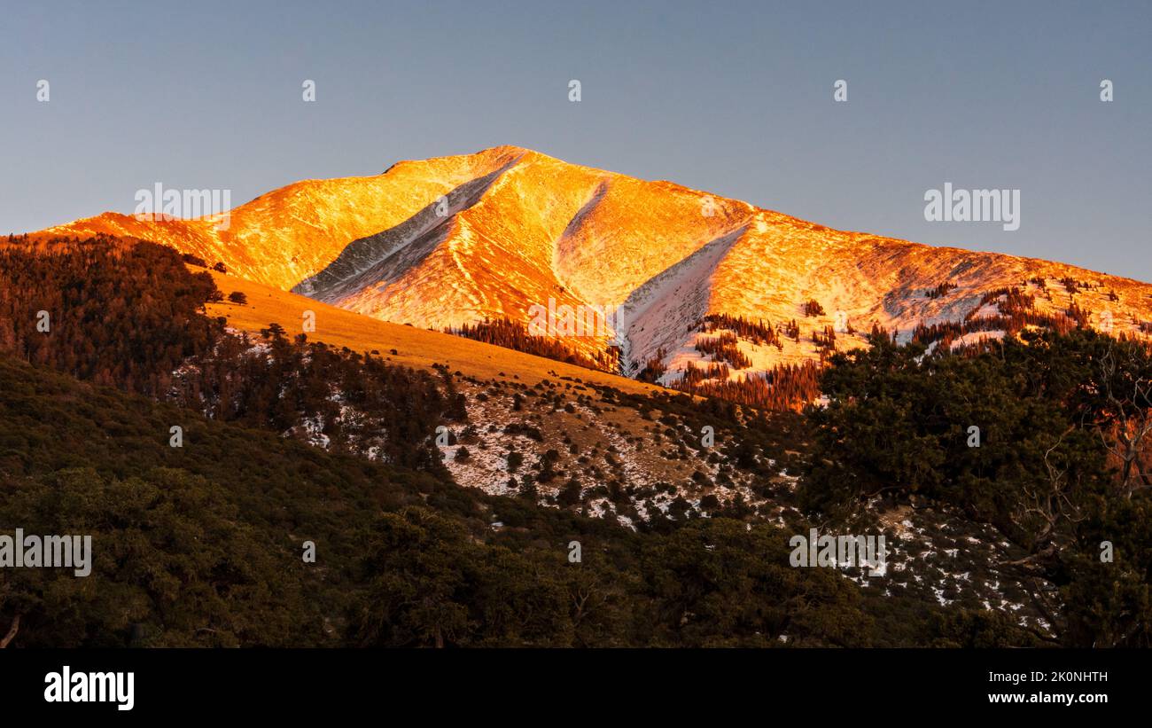 Sunset over Blanca Peak, San Louis Colorado Stock Photo - Alamy