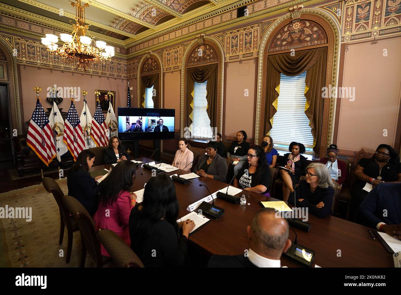 Diplomatic reception room white house hi-res stock photography and ...