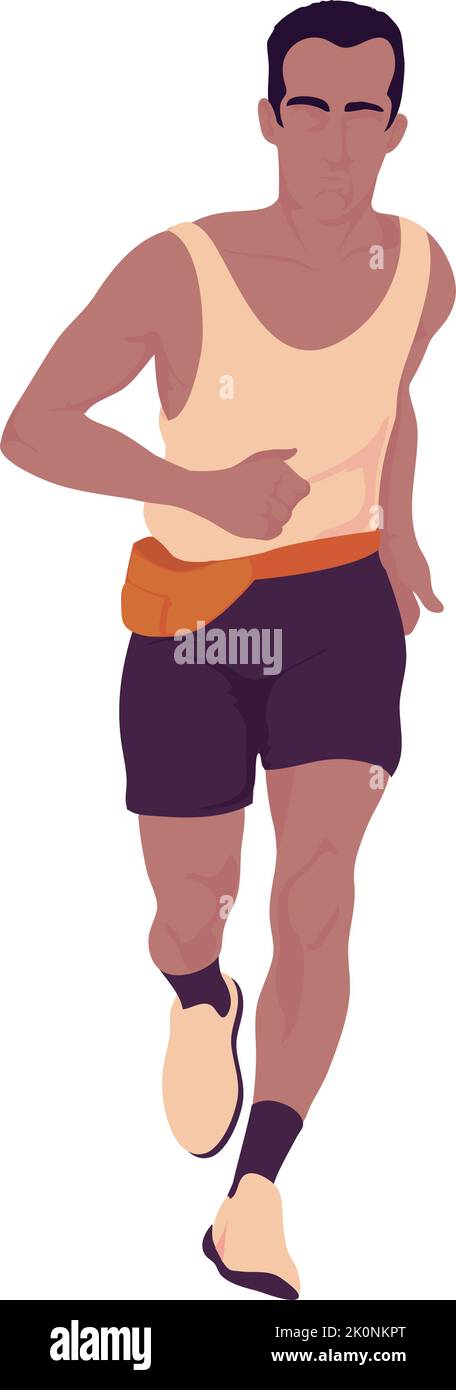 running man illustration Stock Vector Image & Art - Alamy