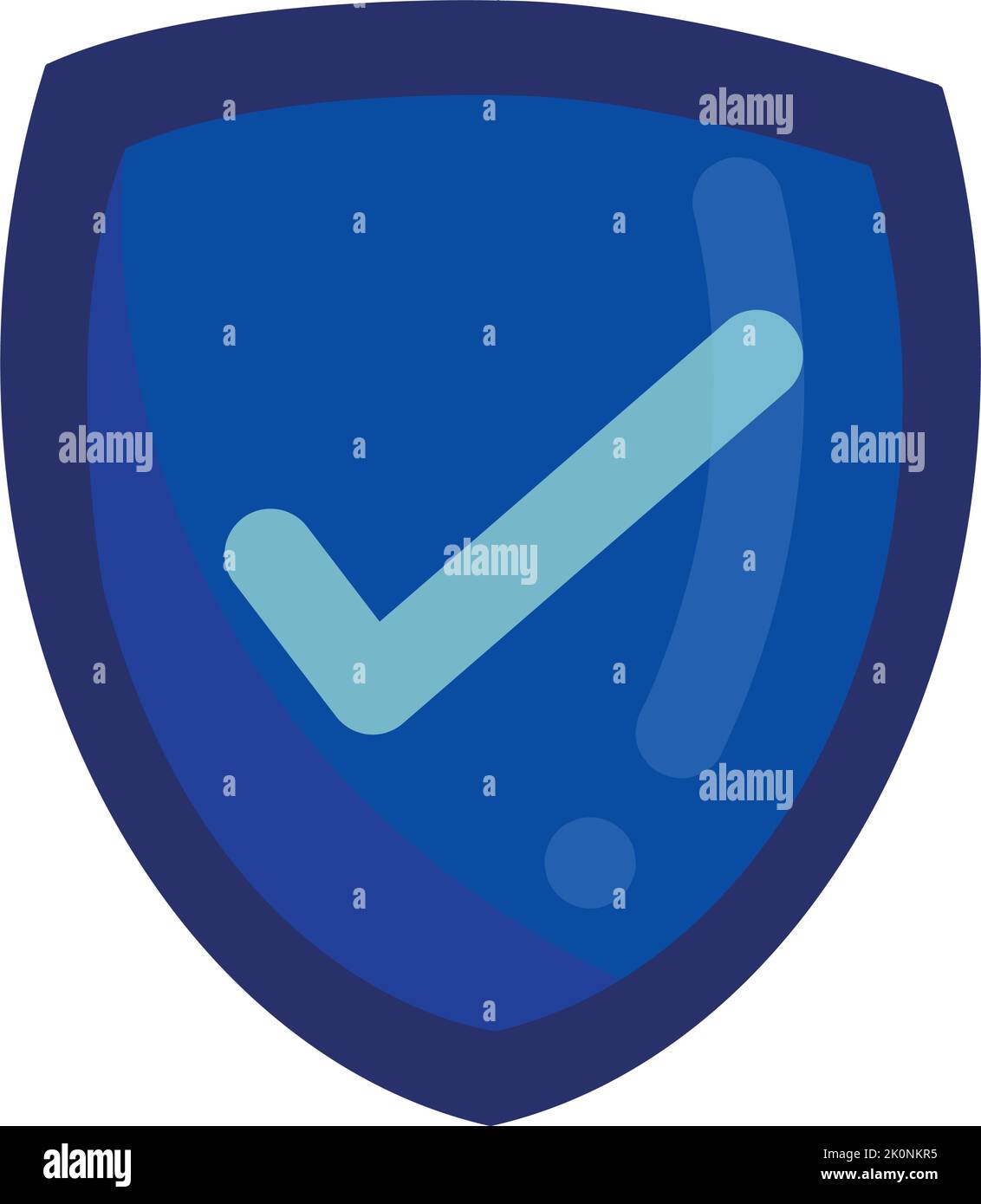 blue shield illustration Stock Vector Image & Art - Alamy