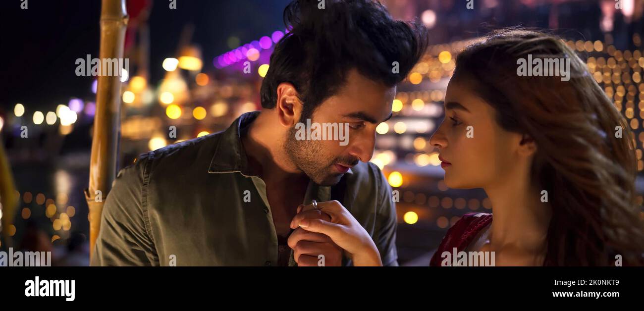 BRAHMASTRA PART ONE: SHIVA, from left: Ranbir Kapoor, Alia Bhatt, 2022. © Walt Disney Studios ...