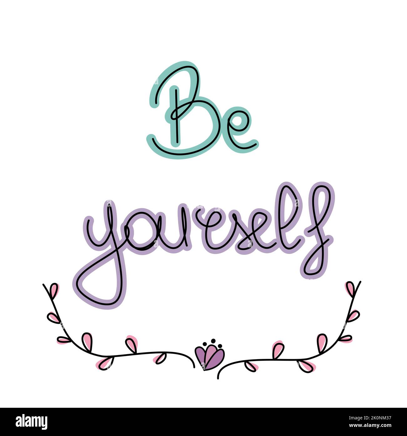 Motivational quotes for kids Stock Vector Images - Alamy