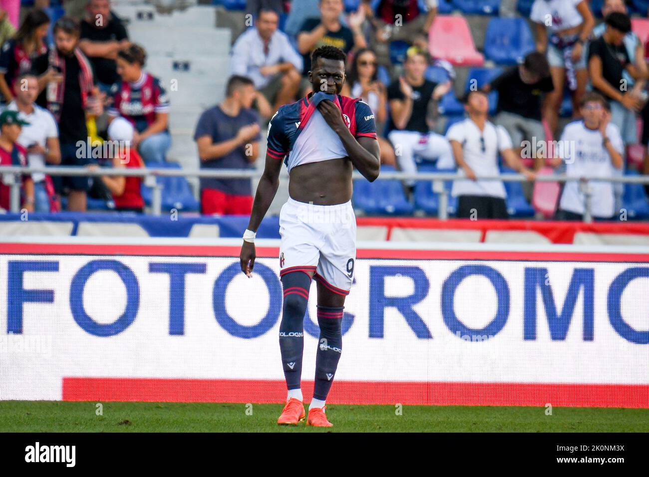 Renato Dall'Ara stadium, Bologna, Italy, September 11, 2022, Bologna's ...