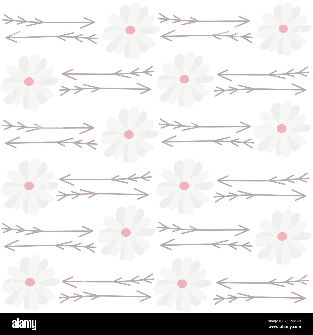 cute romantic seamless vector pattern background illustration with ...