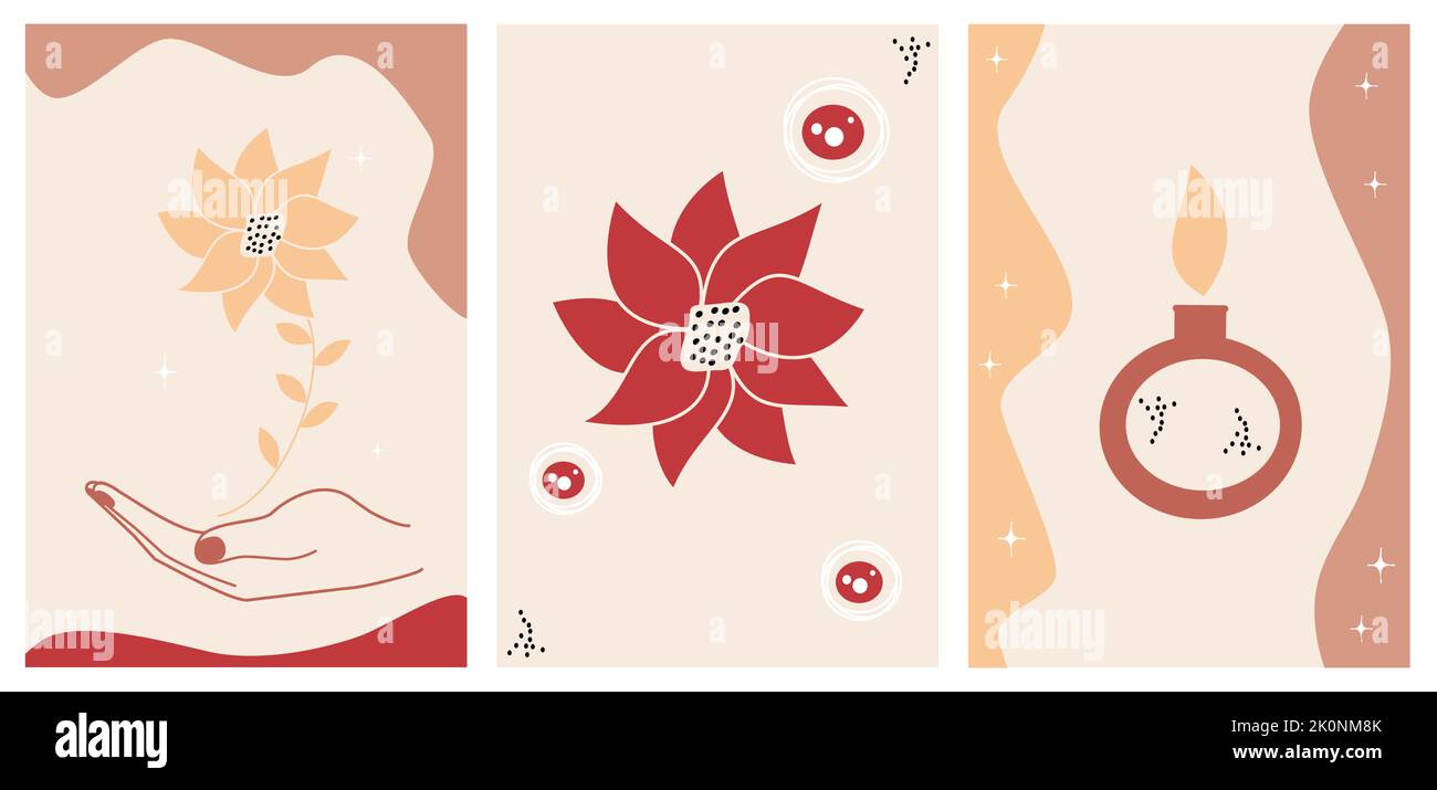 Cute set of backgrounds design for social media platform, highlight and ...