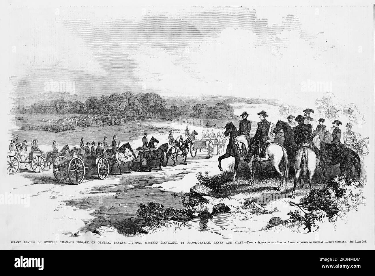 Grand review of General George Henry Thomas' Brigade of General ...