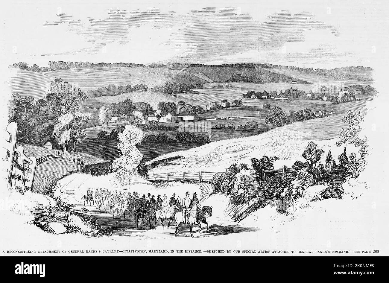 A reconnoitering detachment of General Nathaniel Prentice Banks ...