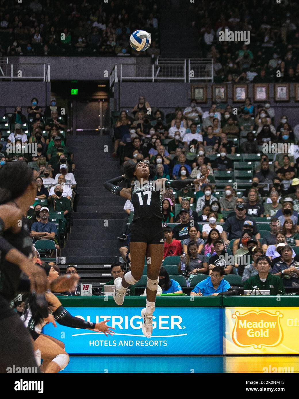 Honolulu, Hawaii. September 10, 2022 - Hawaii outside hitter Caylen ...