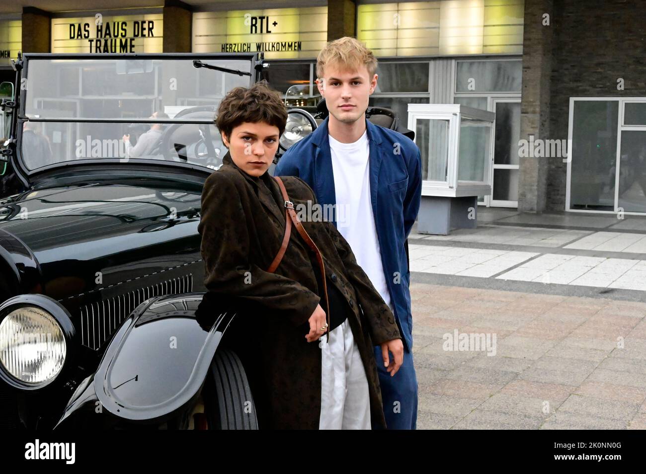 Ludwig Simon und Naemi Florez bei der RTL+ Premiere von `Das Haus der ...