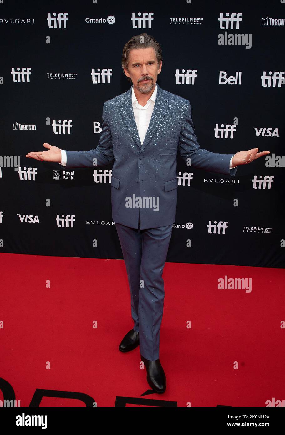 Toronto, Ontario, September 12, 2022, Ethan Hawke attends the "Raymond ...