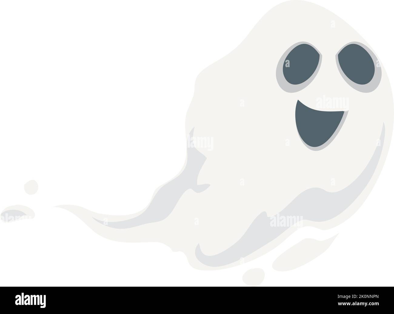 smiling ghost design Stock Vector Image & Art - Alamy