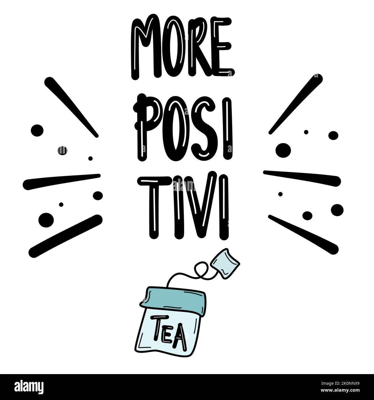 Positivitea Stock Vector Images - Alamy