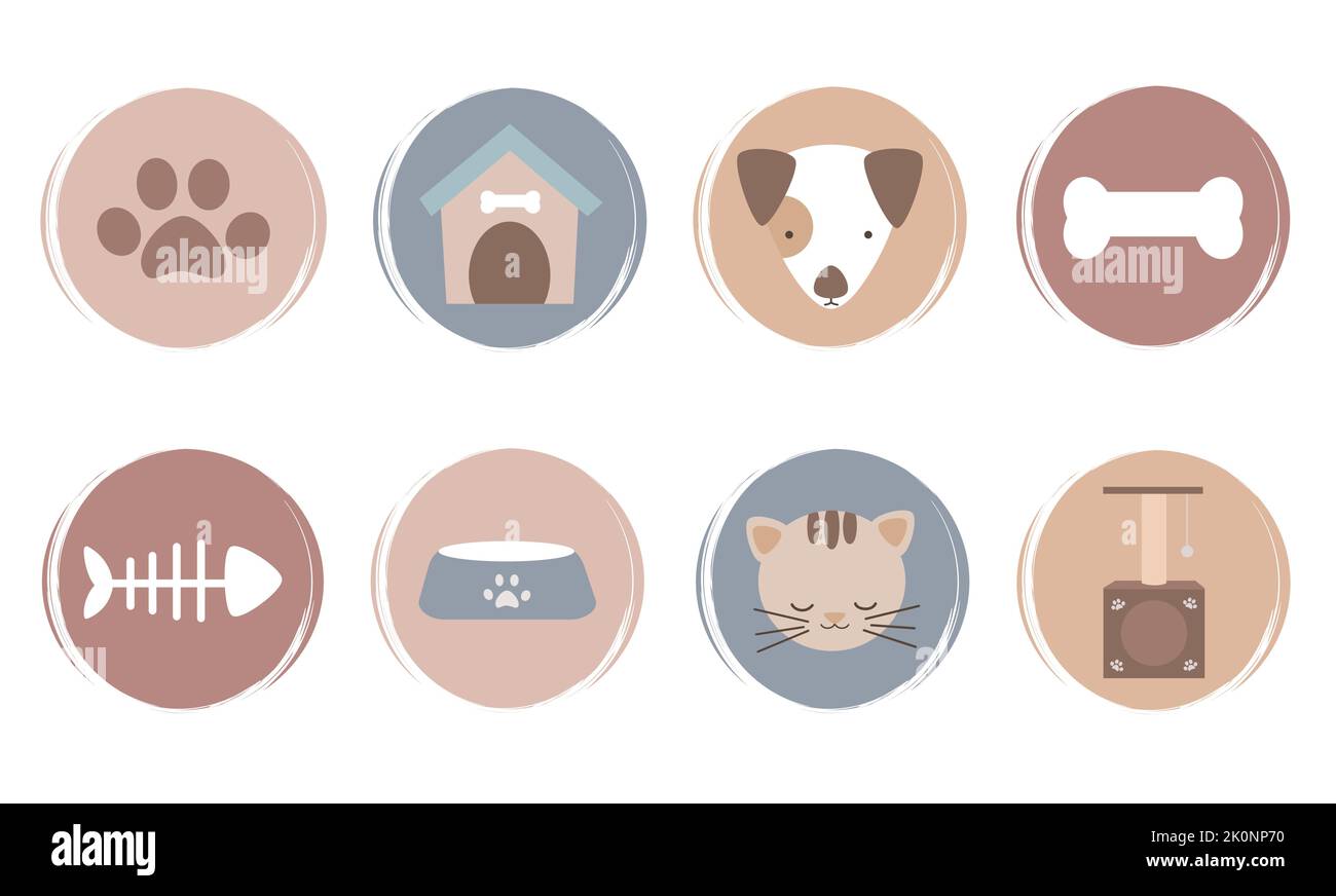 Vector set of logo design templates, icons and badges for social media ...