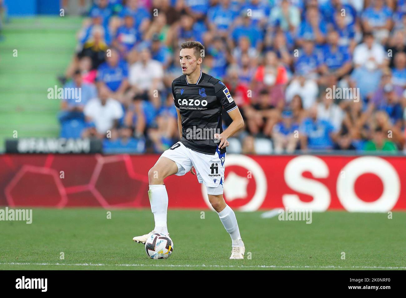 Getafe, Spain. 11th Sep, 2022. Jon Pacheco (Sociedad) Football/Soccer ...