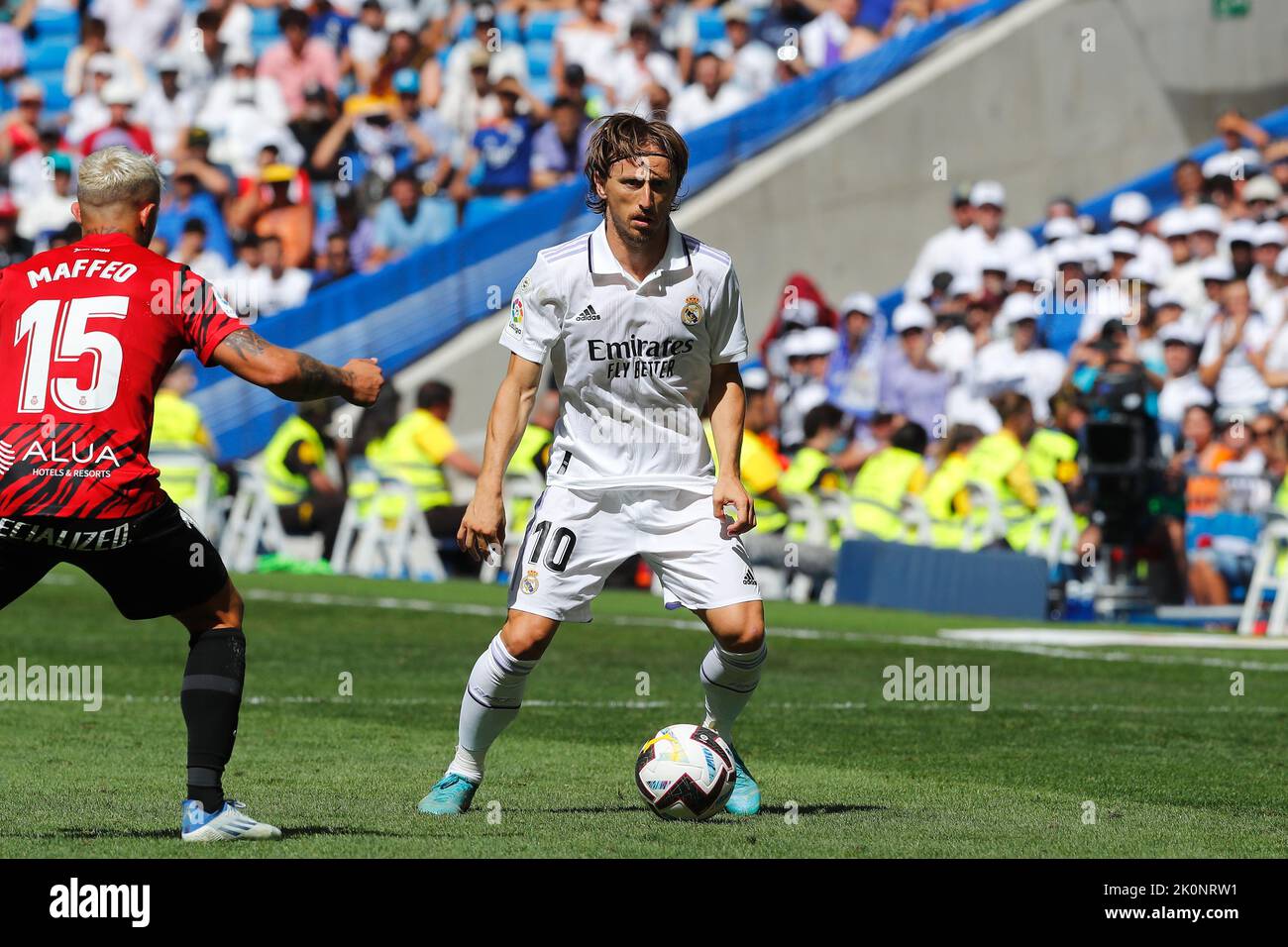 Madrid, Spain. 11th Sep, 2022. Luka Modric (Real) Football/Soccer ...