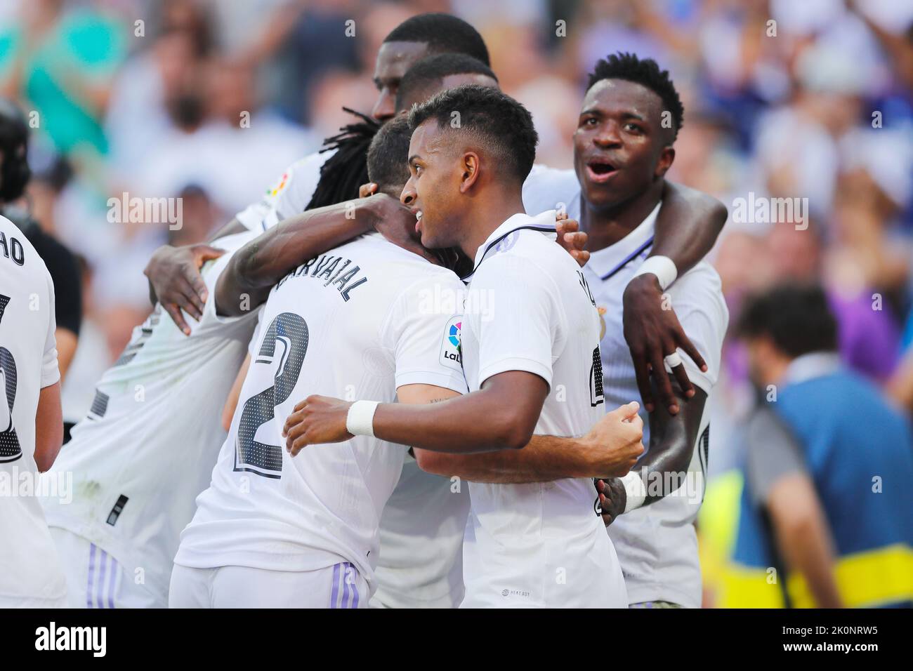 Madrid, Spain. 11th Sep, 2022. Rodrygo Goes (Real) Football/Soccer ...