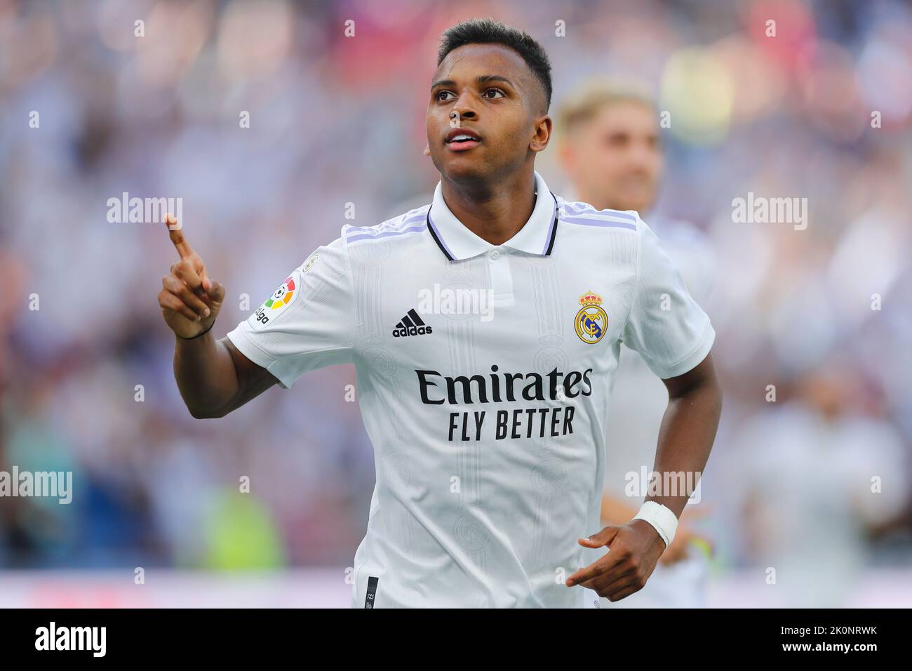 Madrid, Spain. 11th Sep, 2022. Rodrygo Goes (Real) Football/Soccer ...
