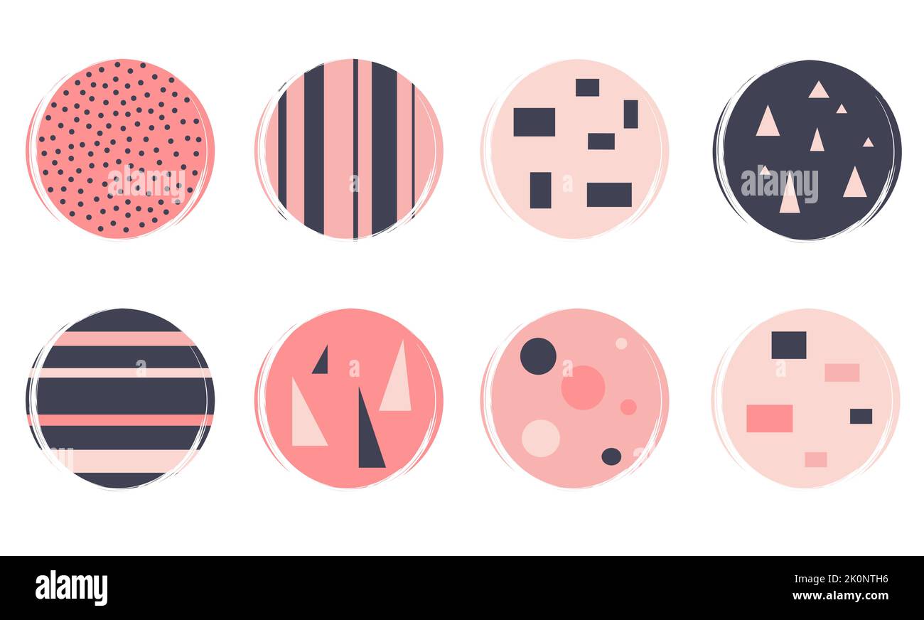 Vector set of logo design templates, icons and badges for social media ...