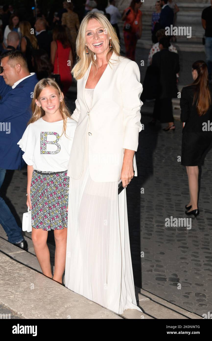 Rome, Italy. 12th Sep, 2022. Giulia Tosca Griselli (left) and Serena ...