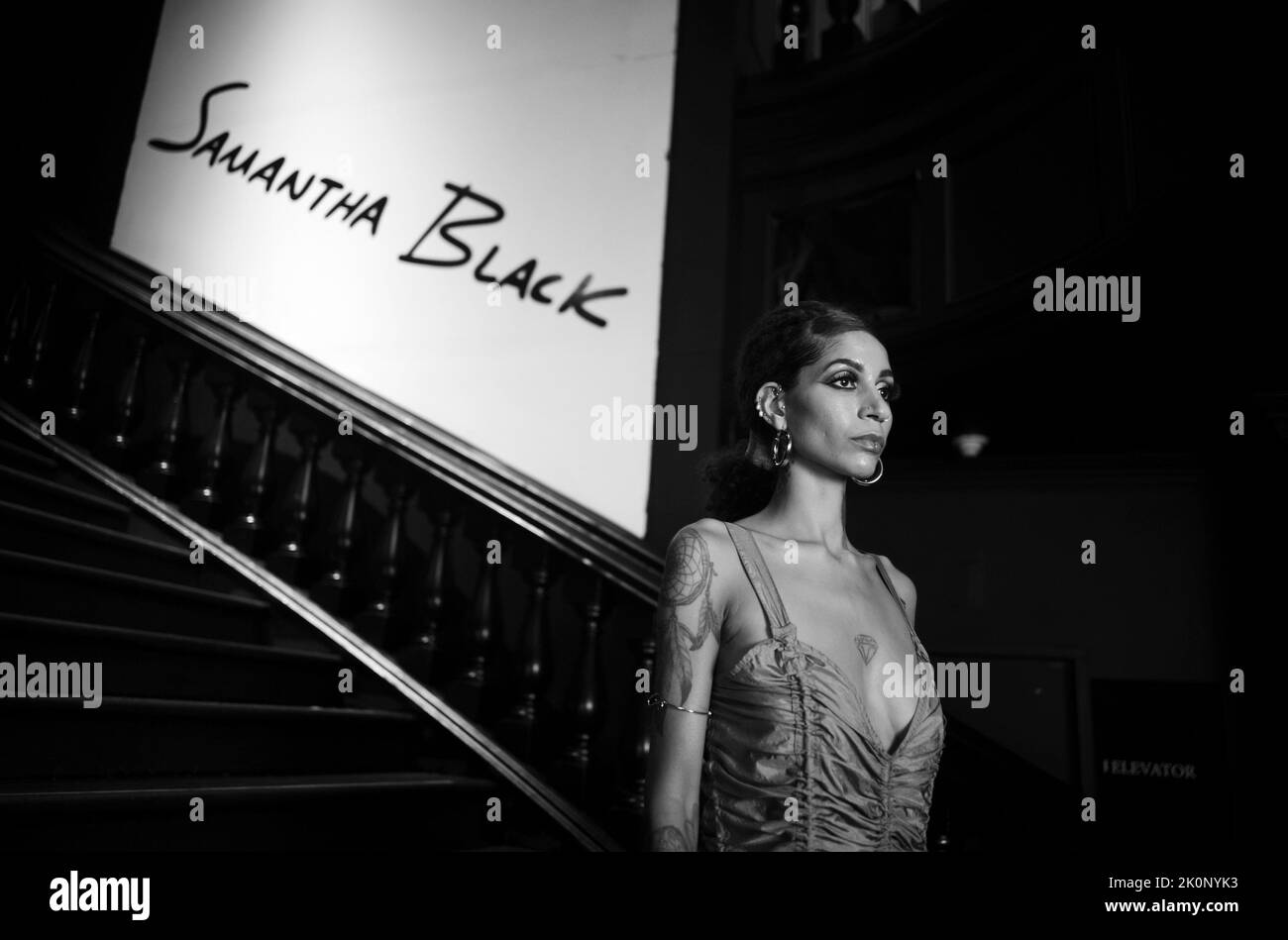 The wire cast show Black and White Stock Photos & Images - Alamy