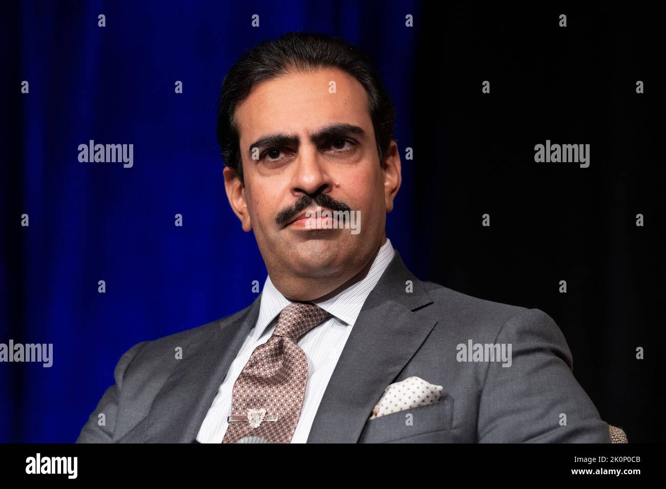 New York, NY - September 12, 2022: Ambassador to the USA of Bahrain ...