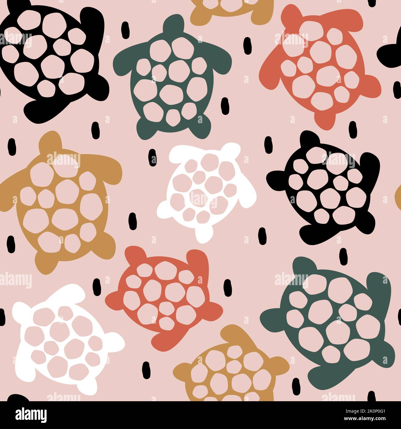cute hand drawn abstract seamless vector pattern design illustration ...
