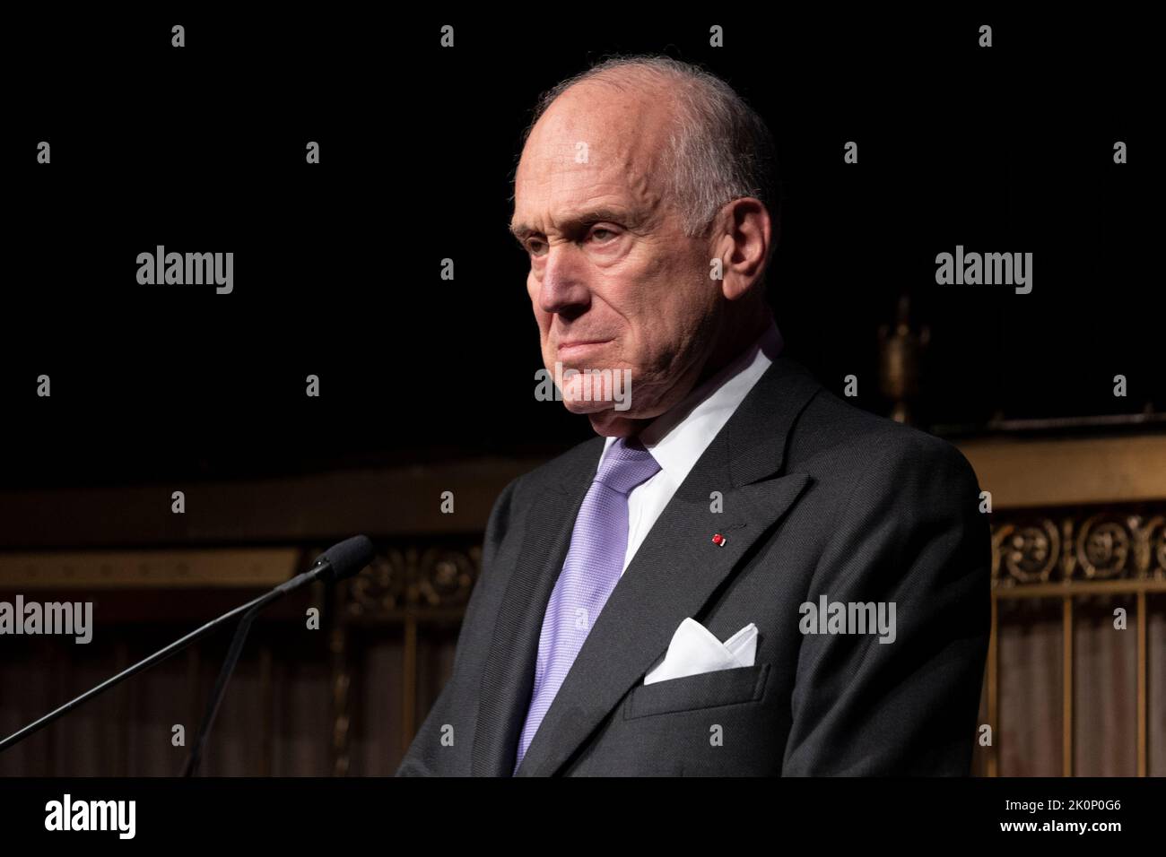 Ronald Lauder, President of World Jewish Congress speaks during annual ...