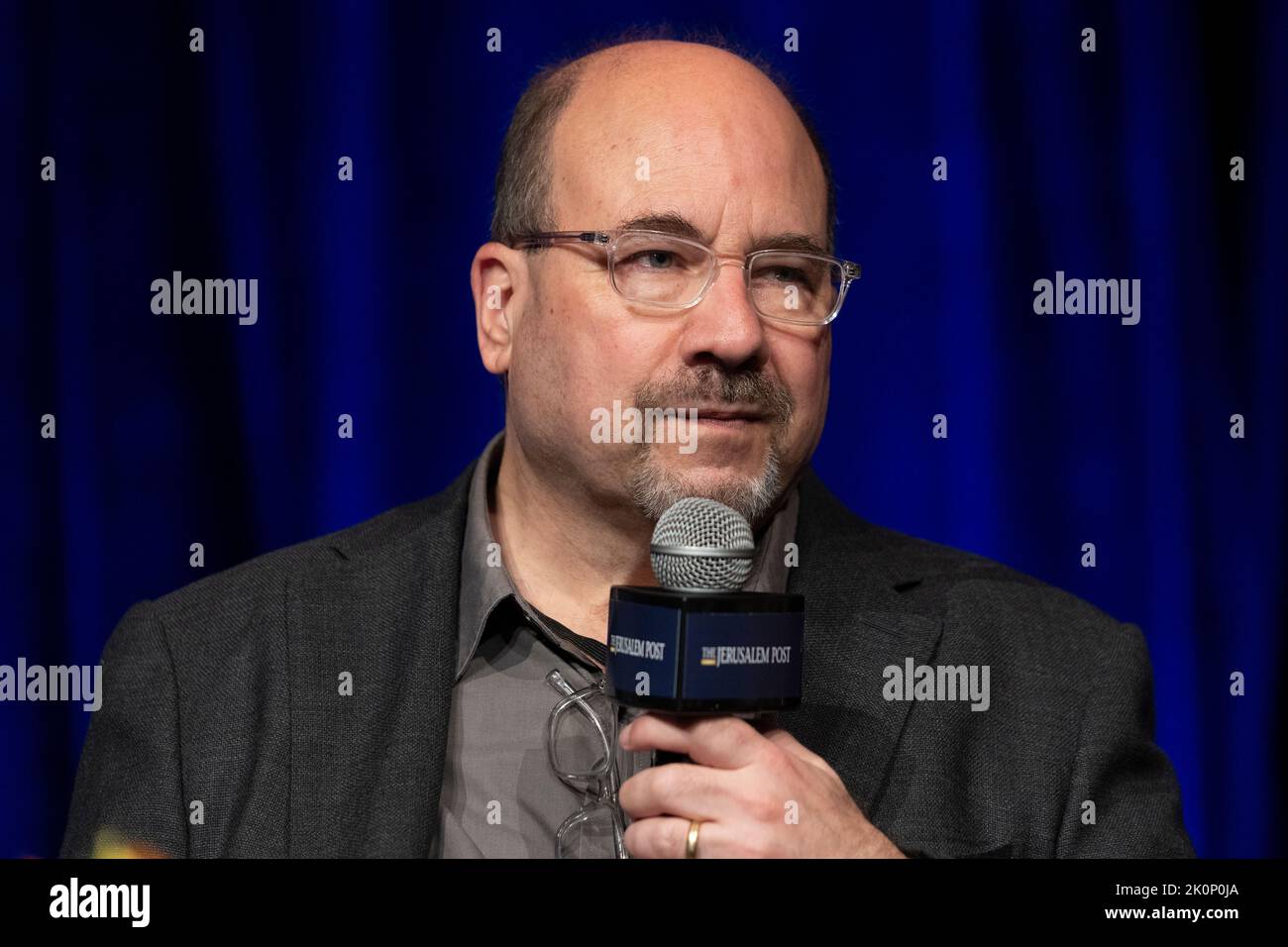 New York, NY - September 12, 2022: Craig Newmark speaks during panel ...