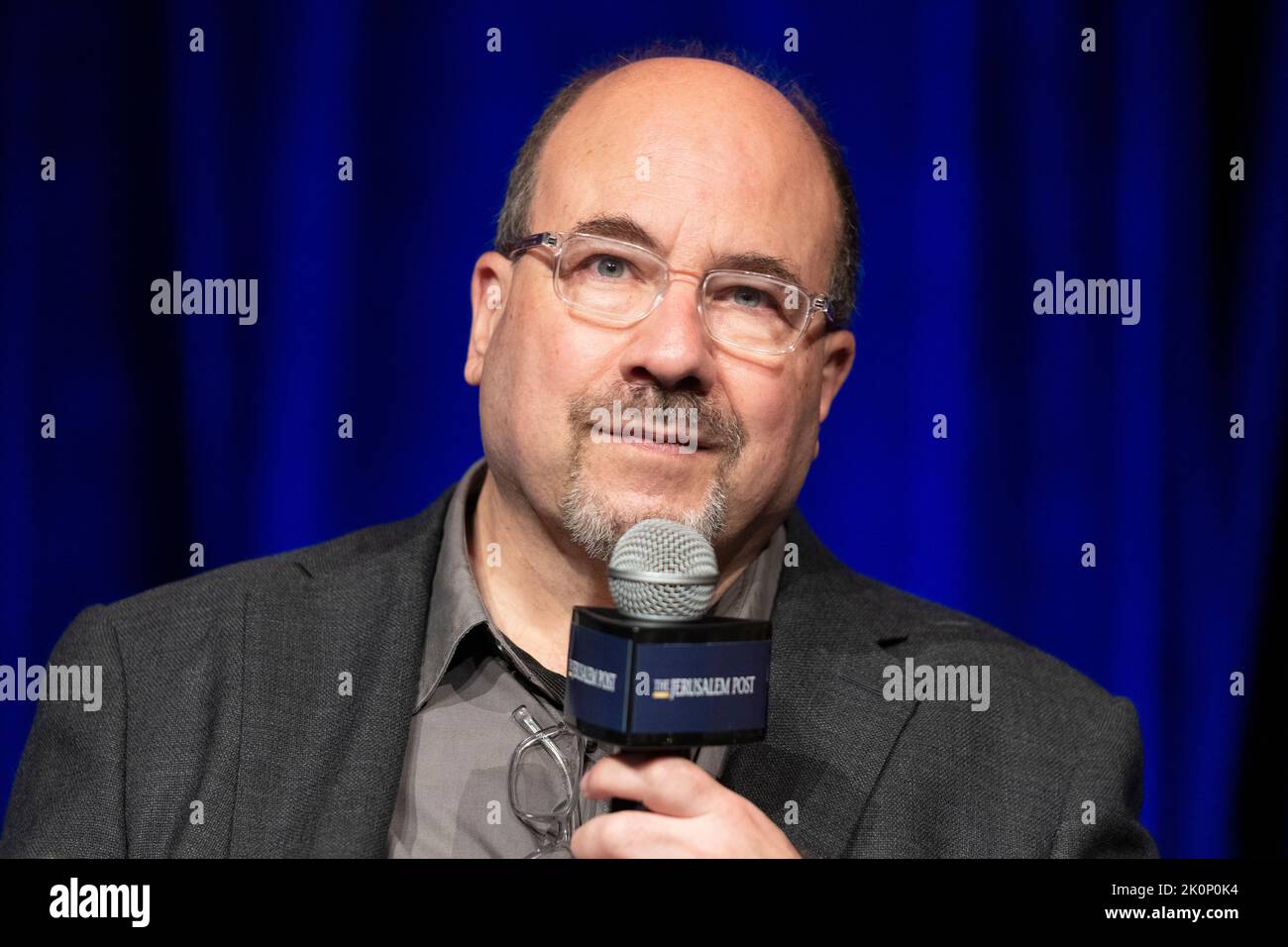 New York, NY - September 12, 2022: Craig Newmark speaks during panel ...