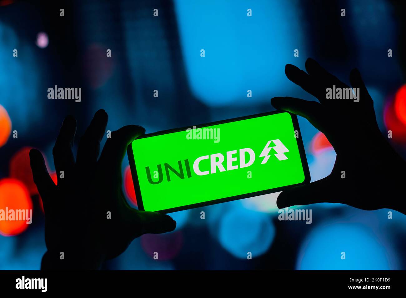 Brazil. 12th Sep, 2022. In this photo illustration, the Unicred logo ...