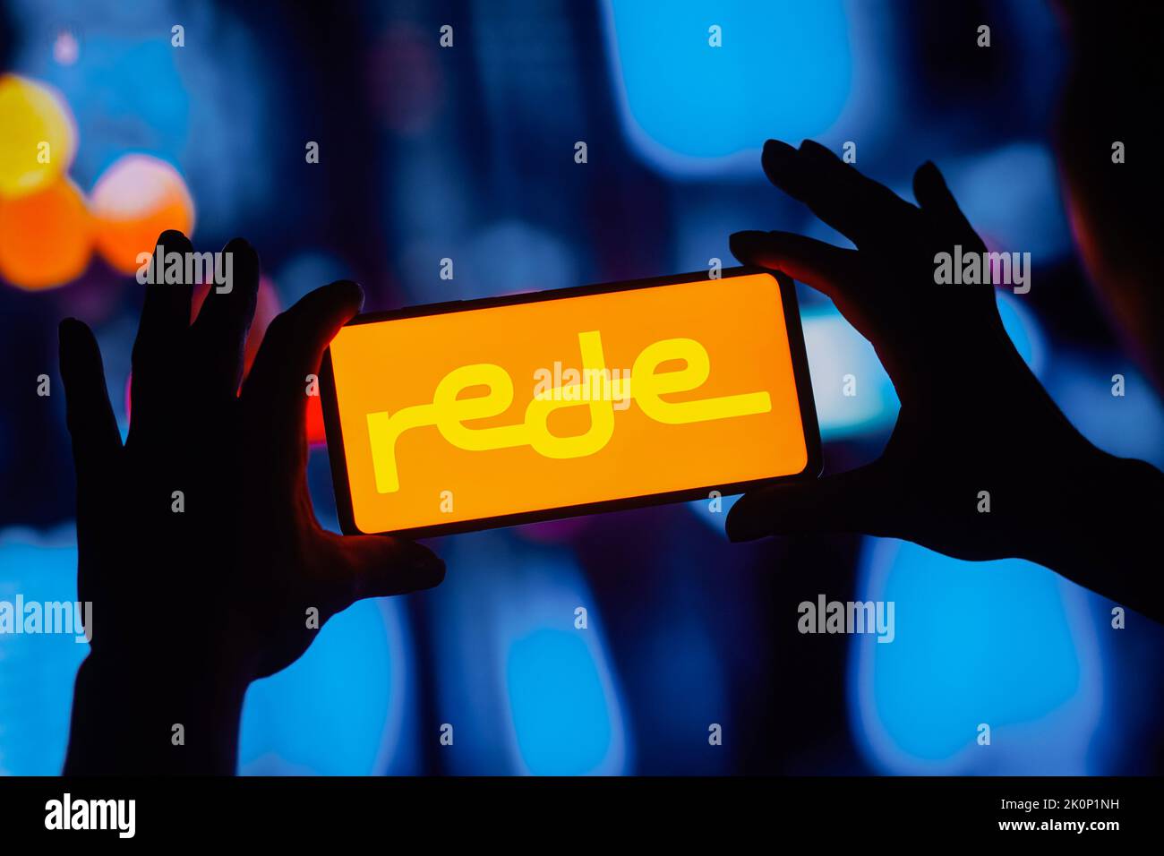 Brazil. 12th Sep, 2022. In this photo illustration, the Rede logo seen ...