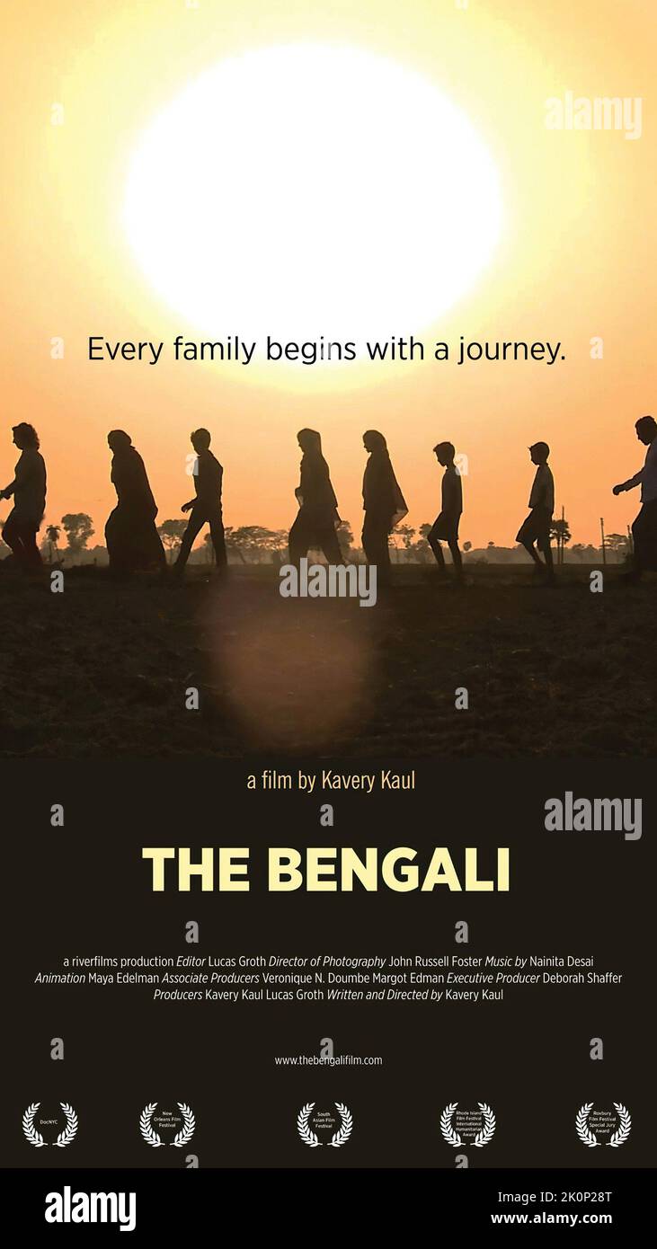 THE BENGALI, poster, 2021. © Dada Films /Courtesy Everett Collection ...