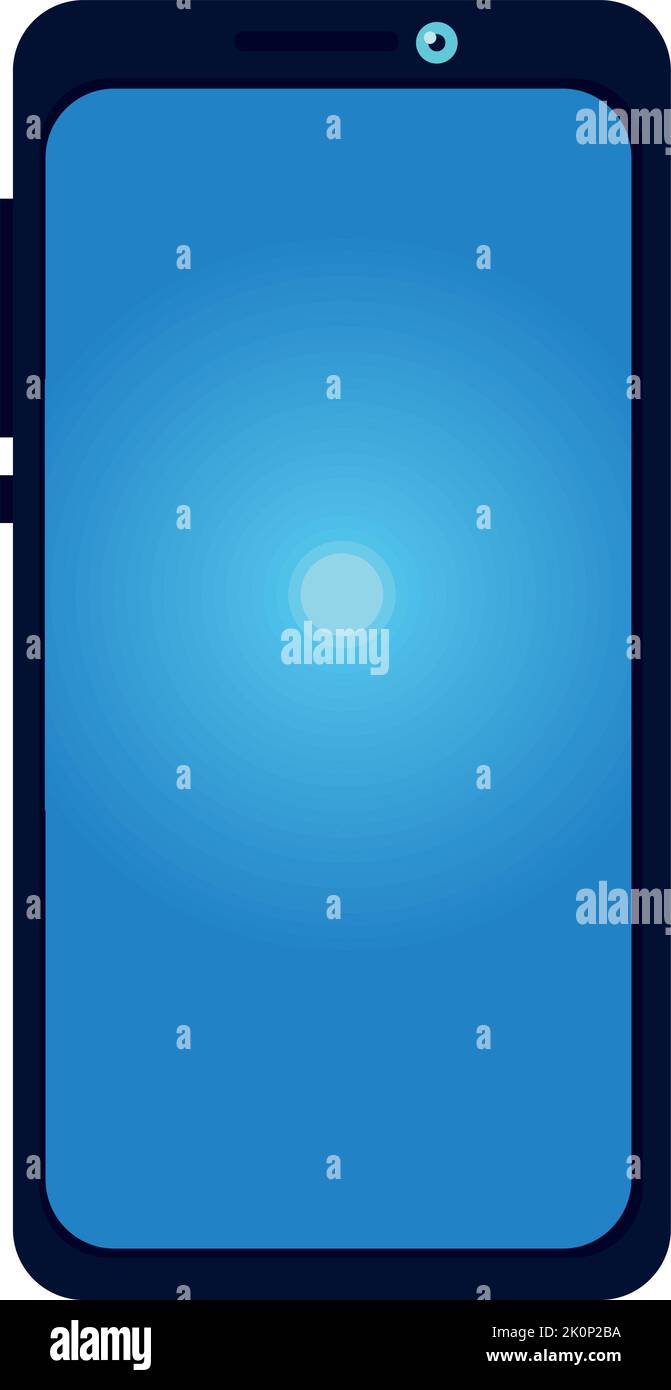 blue smartphone design Stock Vector Image & Art - Alamy