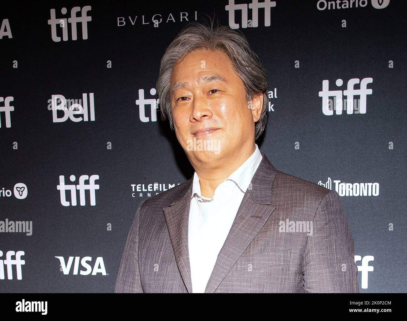 Toronto, Canada. 12th Sep, 2022. Park Chan-wook attends the "Decision ...