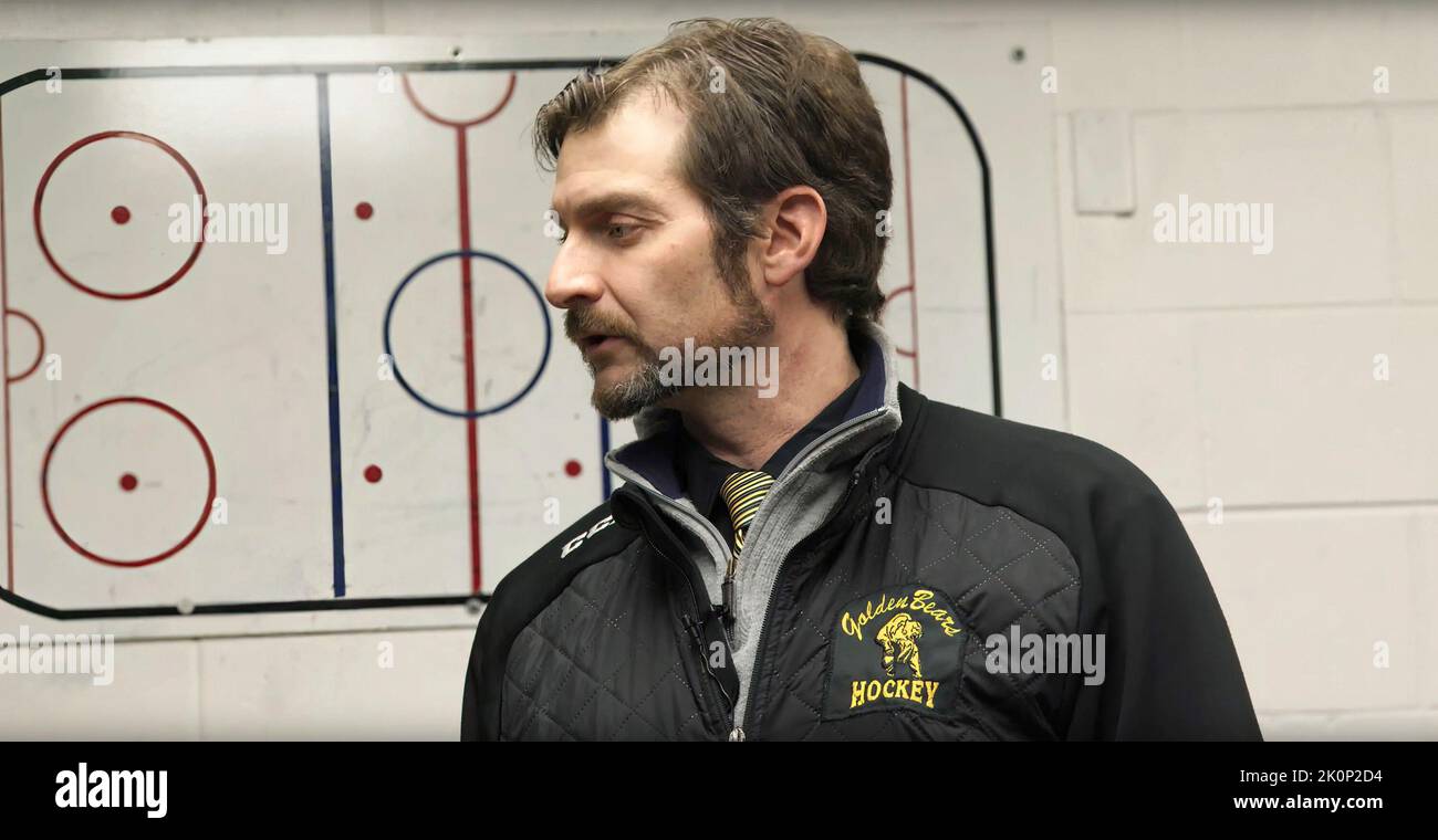 HOCKEYLAND, coach Jeff Torrel, 2021. © Greenwich Entertainment ...