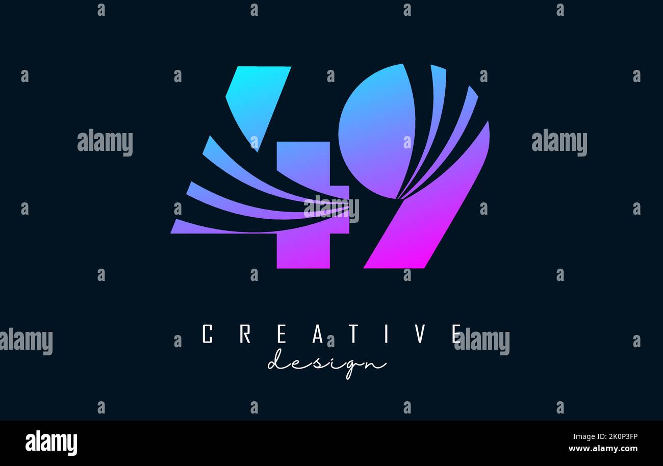 Number 49 Stock Vector Images - Alamy