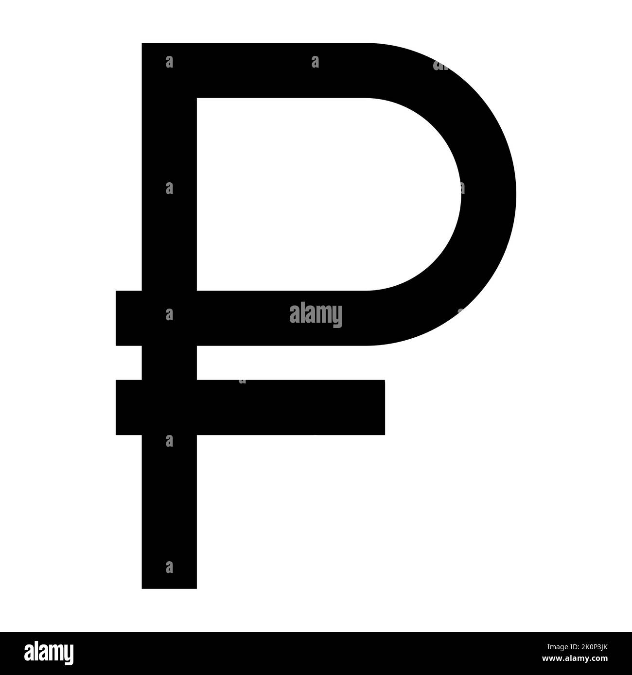 Ruble money icon, russian bank economy flat sign, rouble business ...