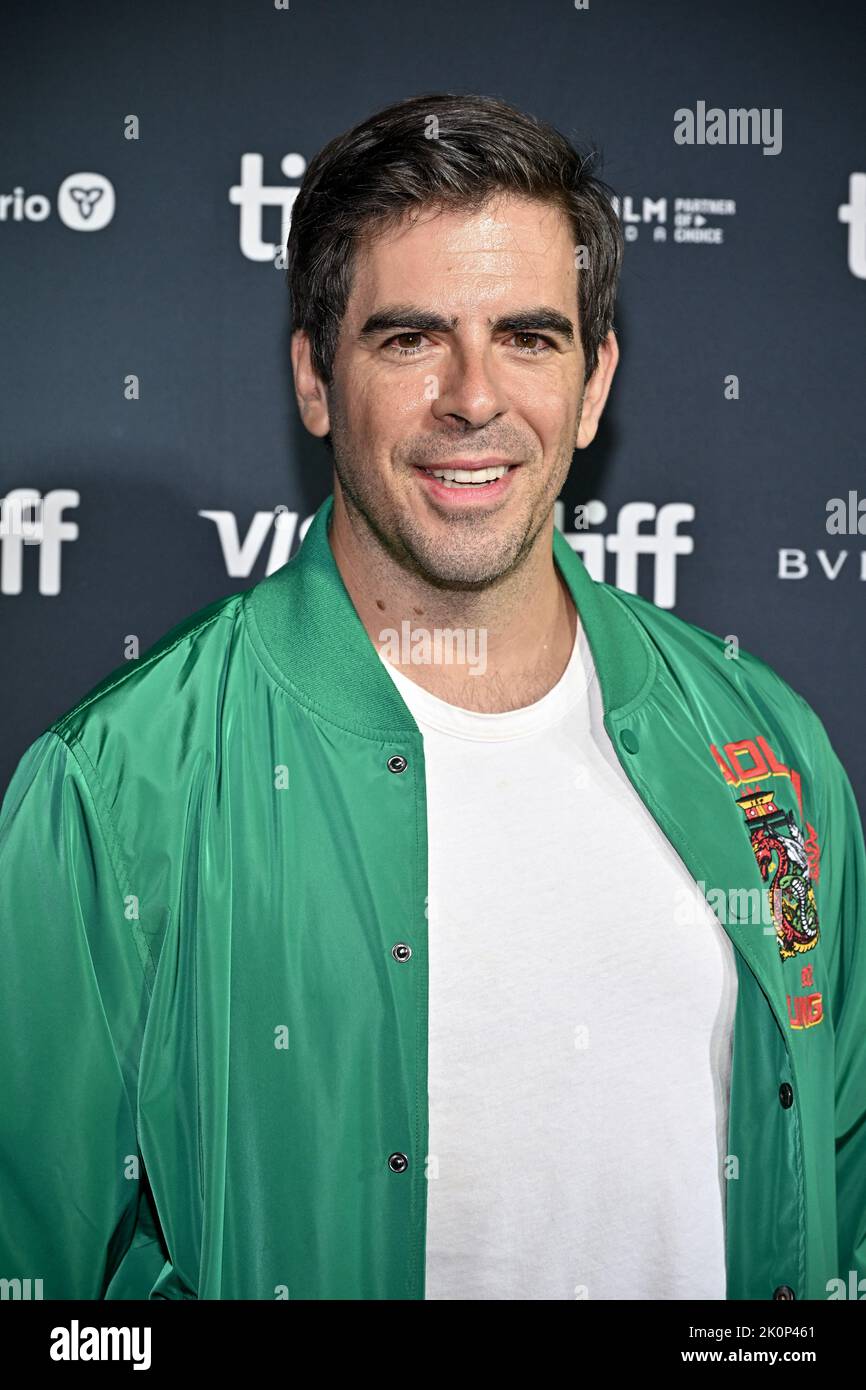 Toronto, Canada, September 12, 2022. Eli Roth attends the screening of ...