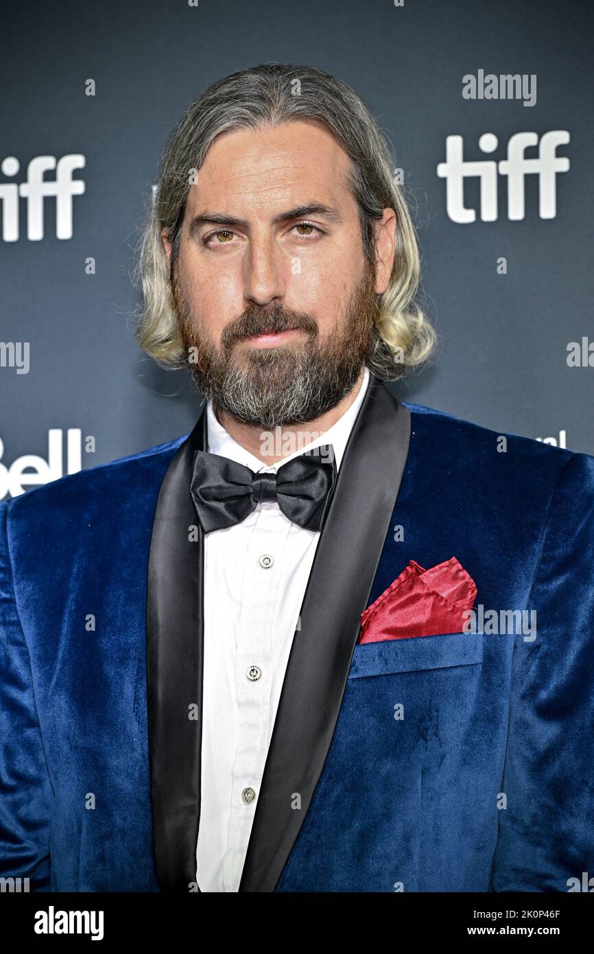 Toronto, Canada, September 12, 2022. Ti West attends the screening of ...