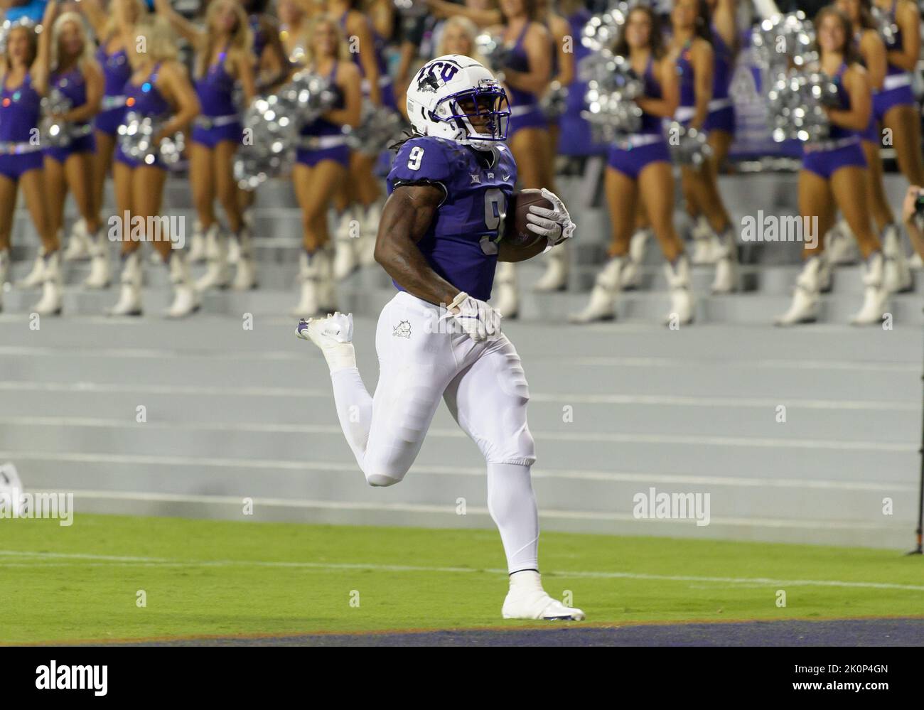 Fort Worth, Texas, USA. 10th Sep, 2022. TCU Horned Frogs running back ...