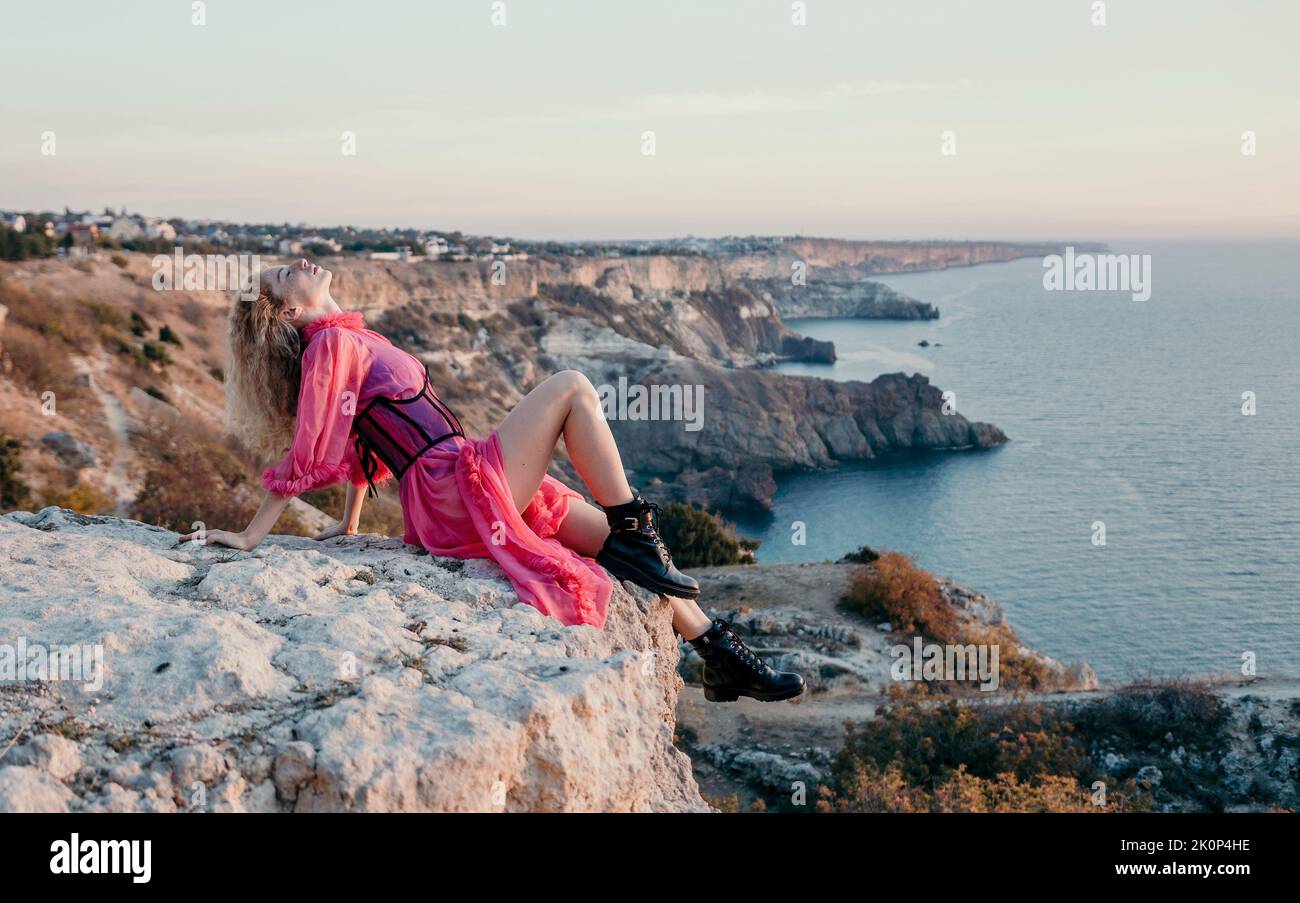 Close up portrait of curly redhead young caucasian woman with freckles ...