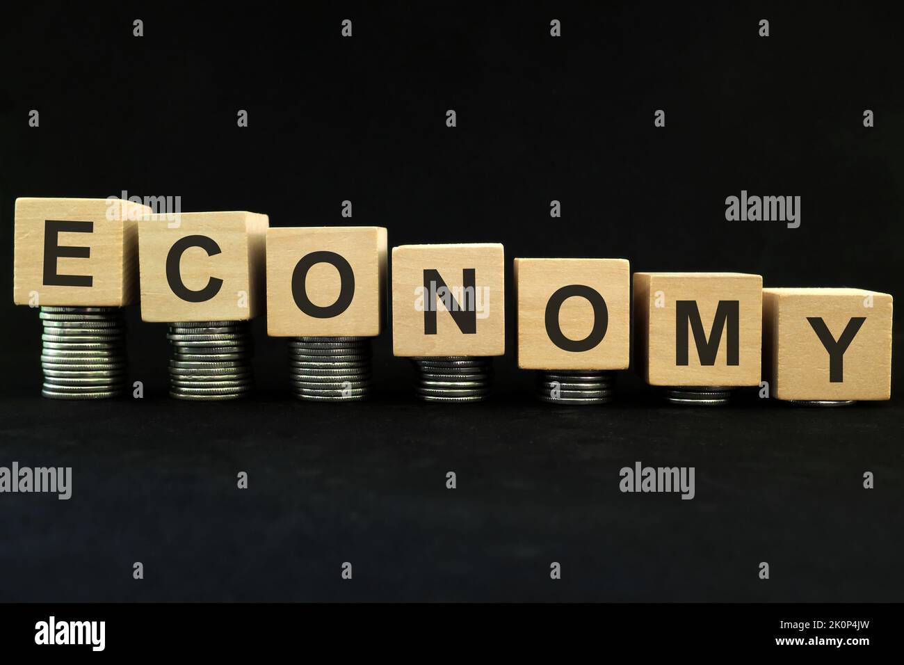 Economic recession, crash, collapse, crisis and economy down concept ...