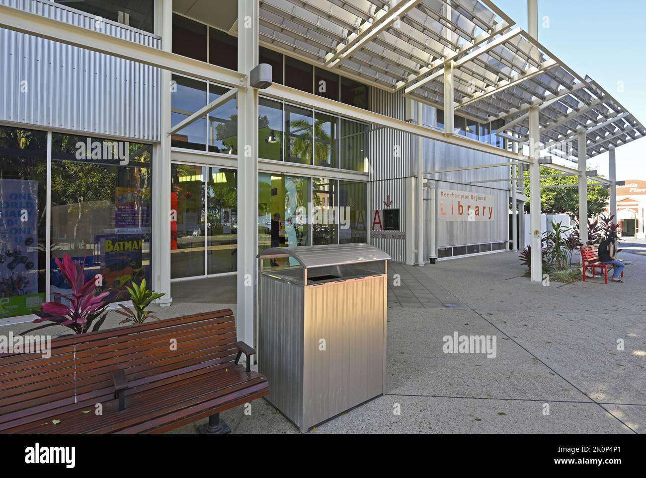 The Council Regional Library building in Rockhampton, Queensland ...