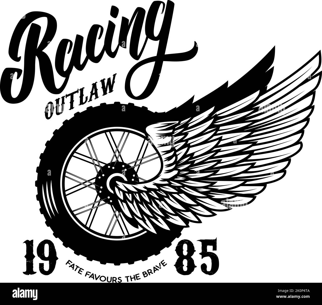 Winged wheel symbol hi-res stock photography and images - Alamy