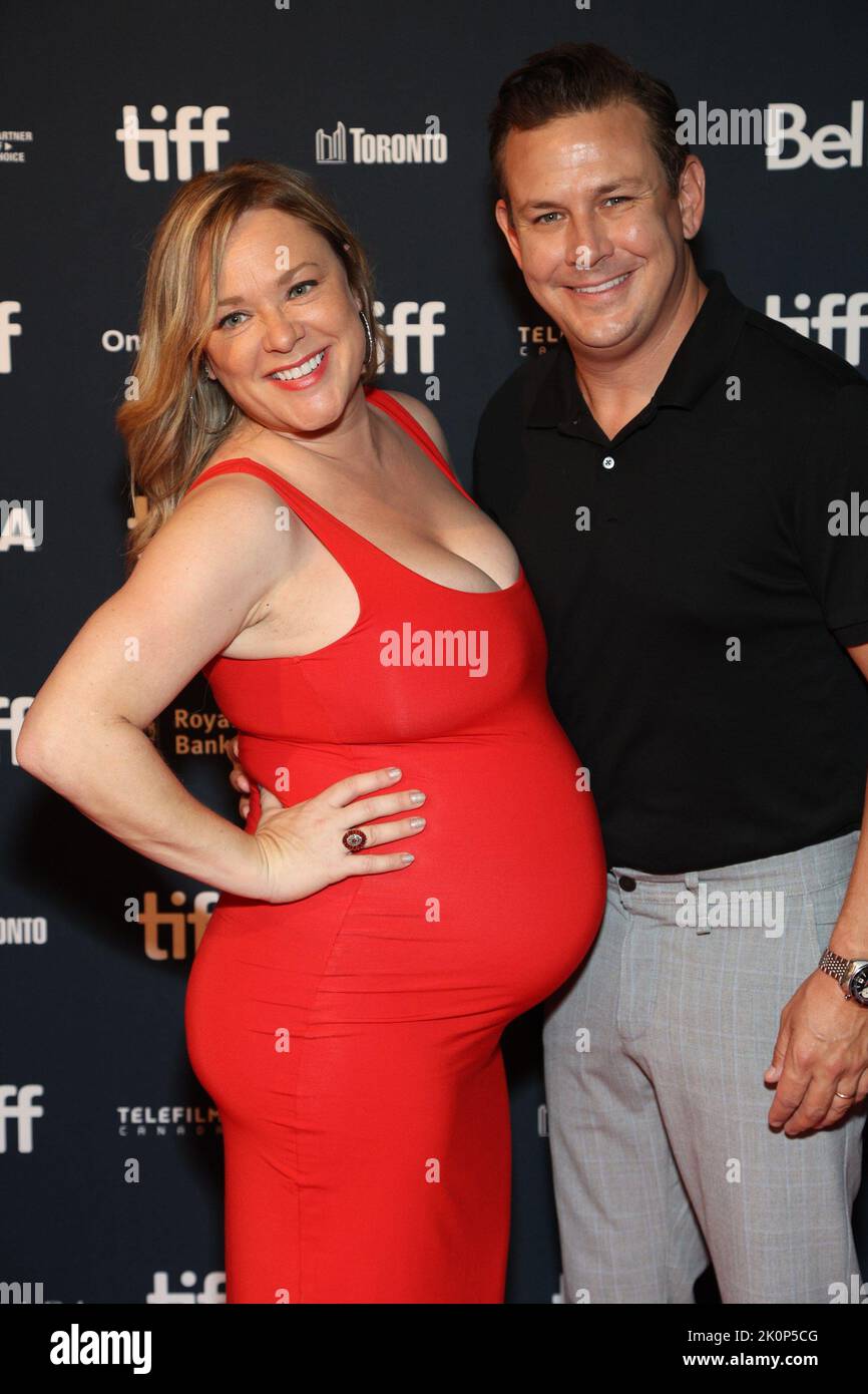 Toronto, ON. 12th Sep, 2022. Jana Savage, Casey Graf at arrivals for ...