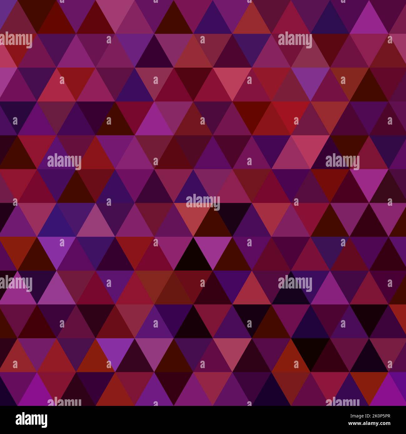 abstract vector geometric triangle background - red and purple Stock ...
