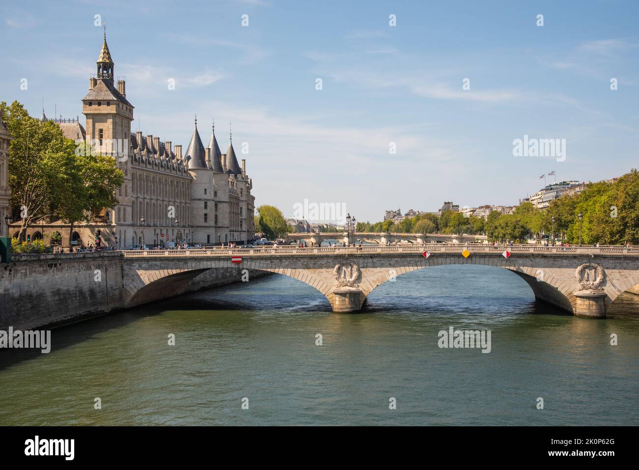 Paris, France. August 2022. Former royal palace and prison ...